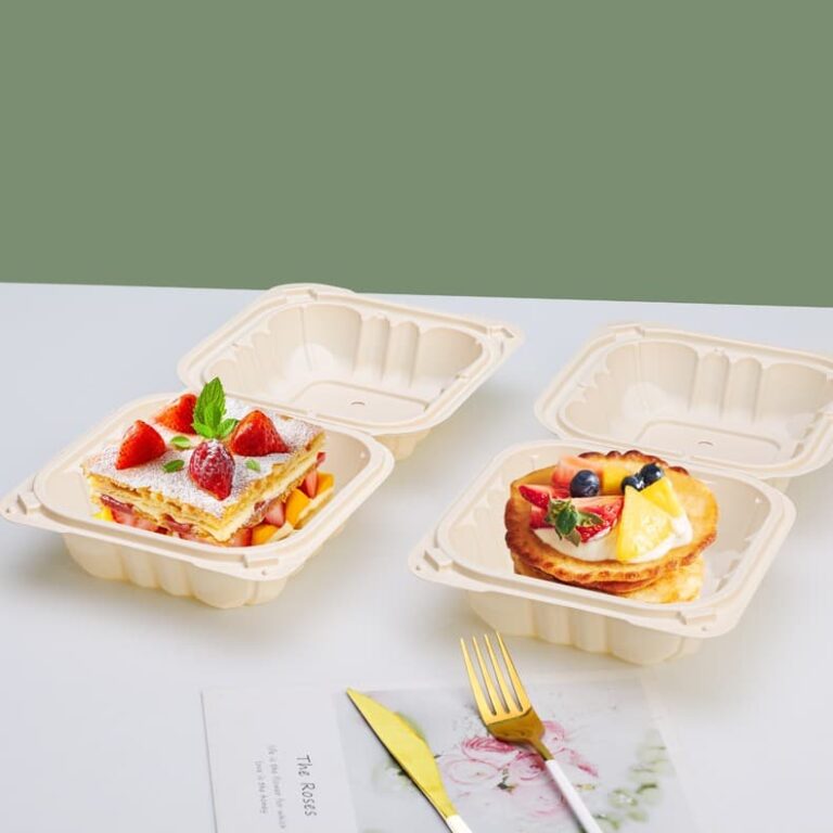 Cornstarch Clamshell Food Containers – Shenzhen Saizhuo Plastic ...